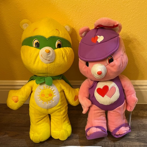Care Bears | Toys | Jumbo 2in Nanco Funshine Love A Lot Care Bears Lot ...